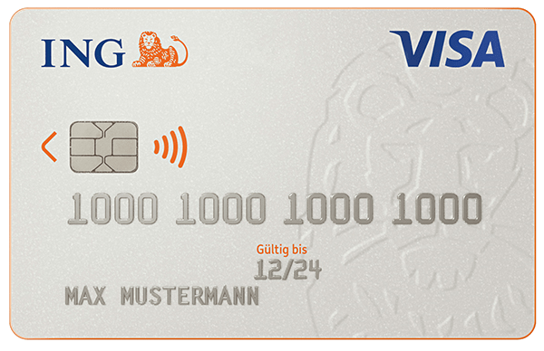 ING-DiBa Visa Card Test & Erfahrungen 09/2025 | 100€ Prämie!