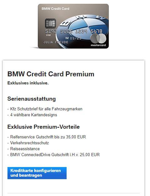 BMW Credit Card Premium Test 09/2025 | Jetzt mit 60€ Prämie!
